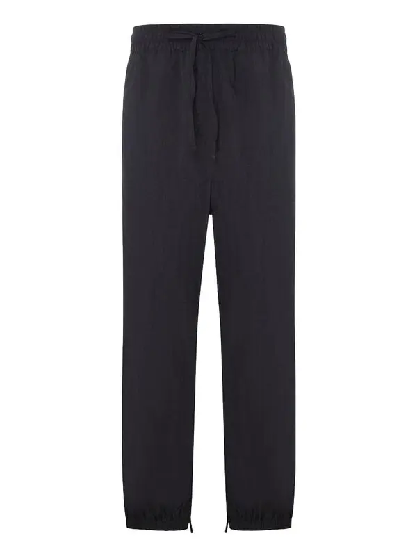 Fear Of God Tech Track Pants In Ripstop Nylon - Black