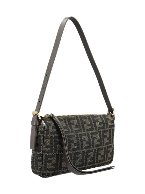 Fendi Ff Jacquard Small Shoulder Bag - Multicolor