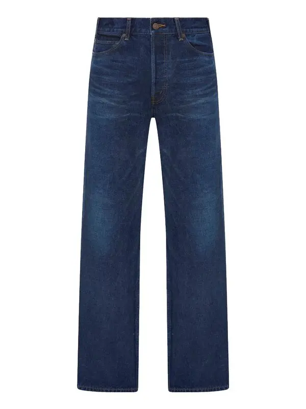 Celine Royal Indigo Denim Jeans - Multicolor