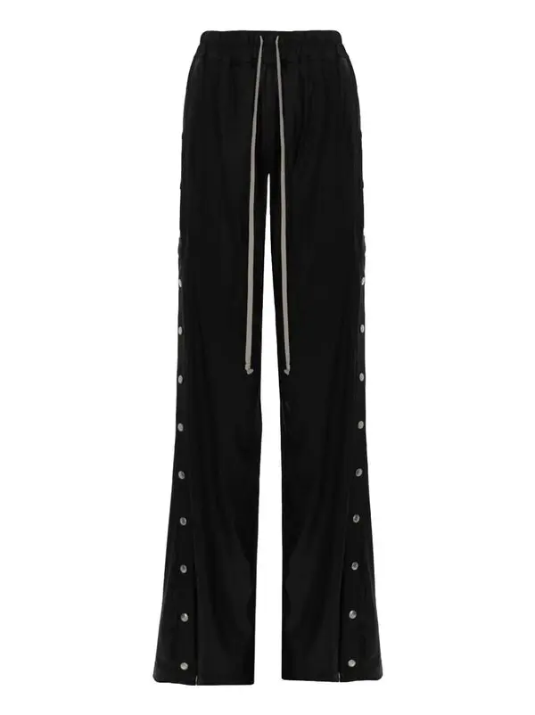 Rick Owens Wide Pusher Pantaloni - Black
