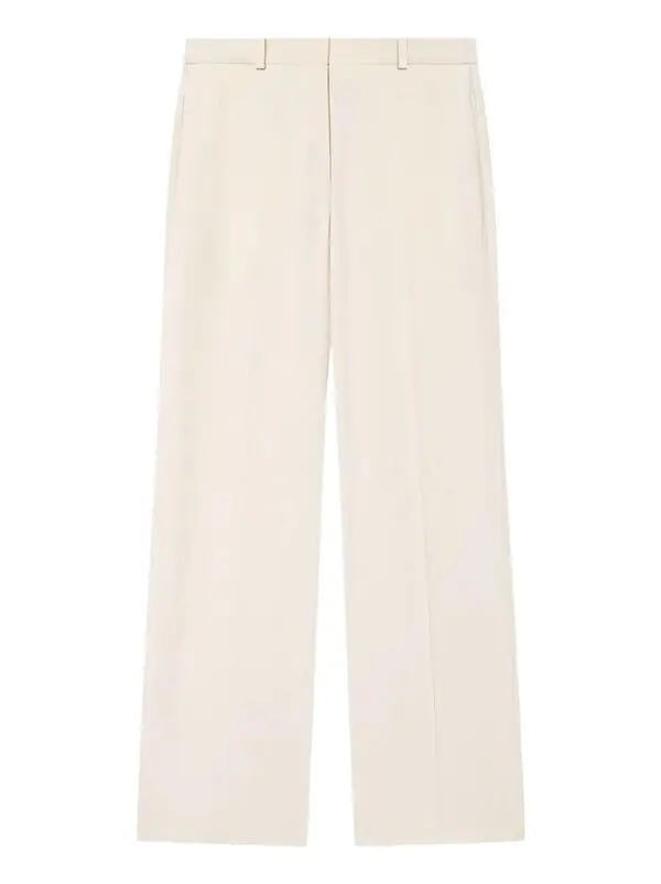 Isabel Marant Étoile Neonda Flowing Crepe Pleated Suit Pants - Multicolor