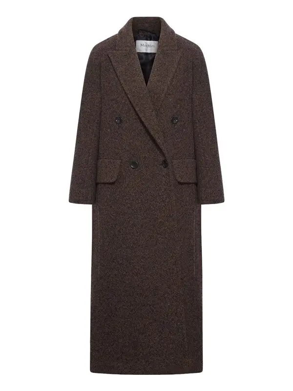 Max Mara Wool Coat - Black