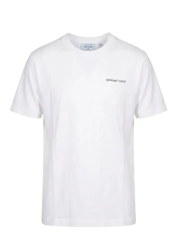 Off-White Logo Quote` Regular T-shirt - Multicolor