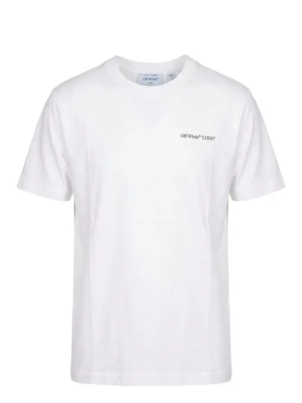 Off-White Logo Quote` Regular T-shirt - Multicolor