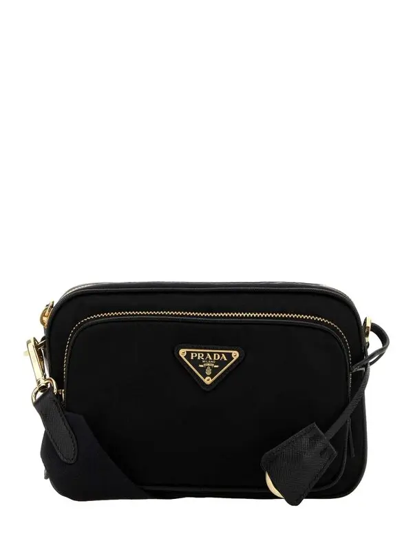 Prada Re-nylon Mini Shoulder Bag - Black