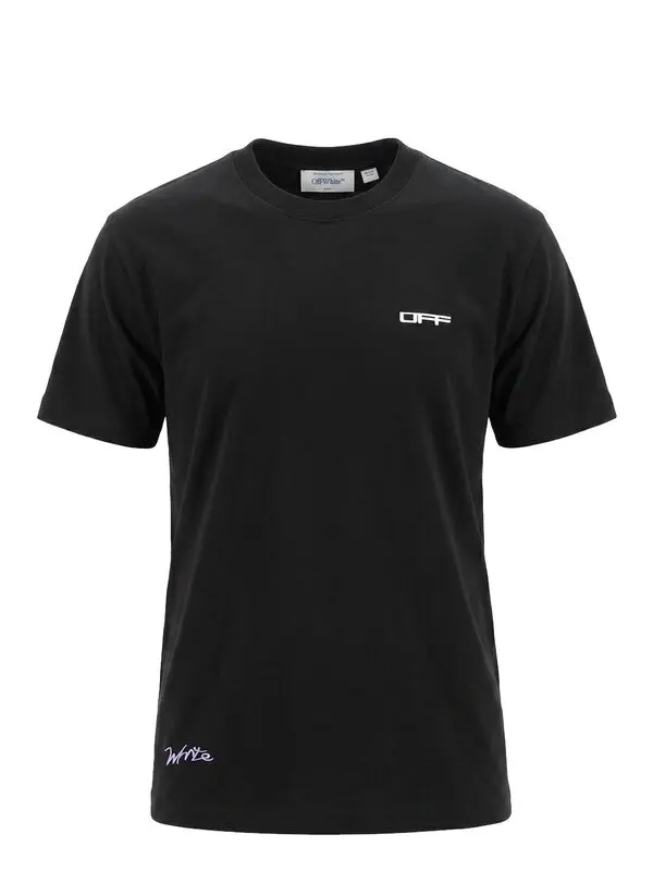 Off-White Archigeography Arrow Skate` T-shirt - Multicolor