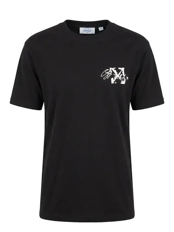 Off-White Stroke 2 Arrow Skate` T-shirt - Multicolor
