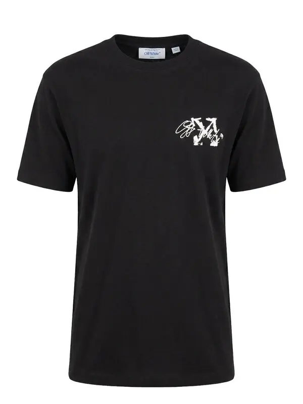 Off-White Stroke 2 Arrow Skate` T-shirt - Multicolor
