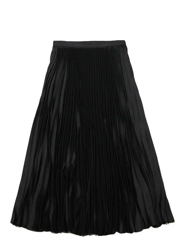 JIL SANDER Pleated Midi Skirt - Multicolor