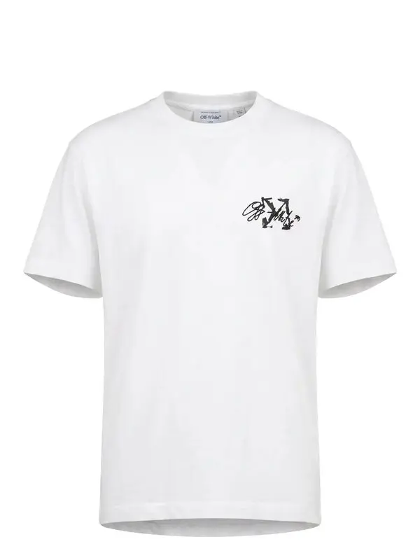 Off-White Stroke 2 Arrow Skate` T-shirt - Multicolor