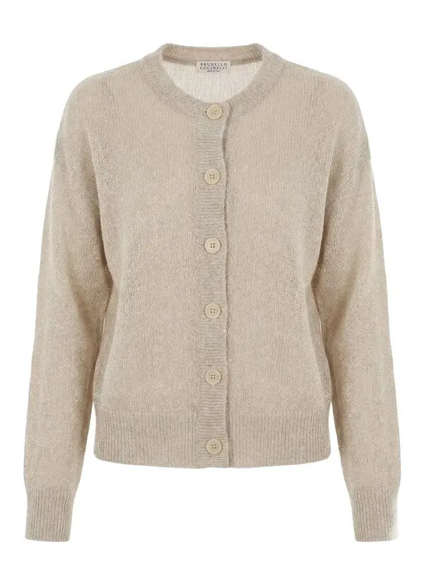 Brunello Cucinelli Wool Cardigan - Multicolor