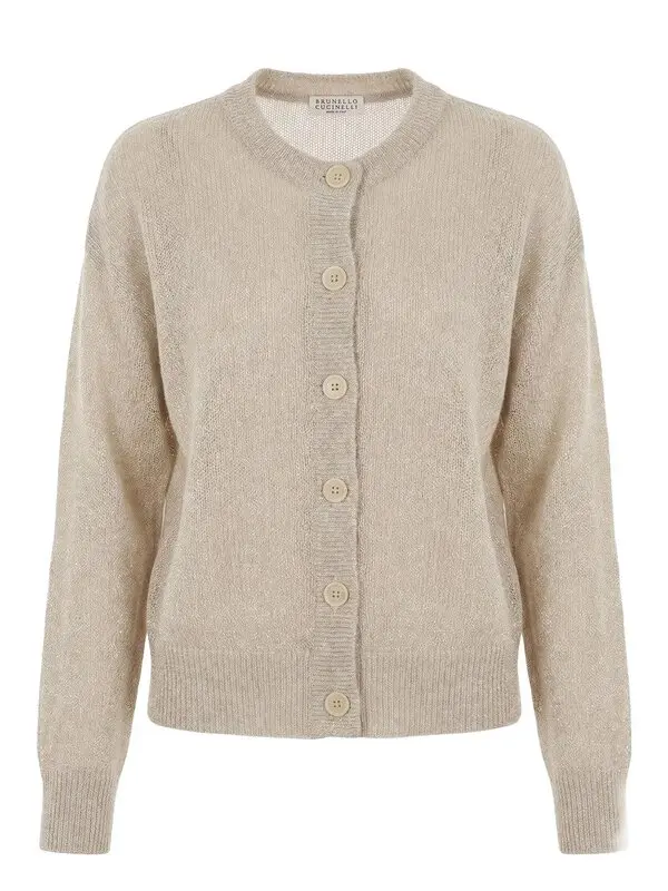 Brunello Cucinelli Wool Cardigan - Multicolor