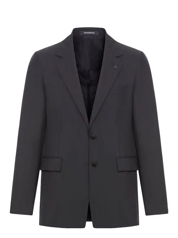 Tagliatore Tailored Wool And Mohair Jacket - Black