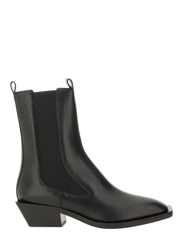 AeydĒ Leather Chelsea Boot - Black