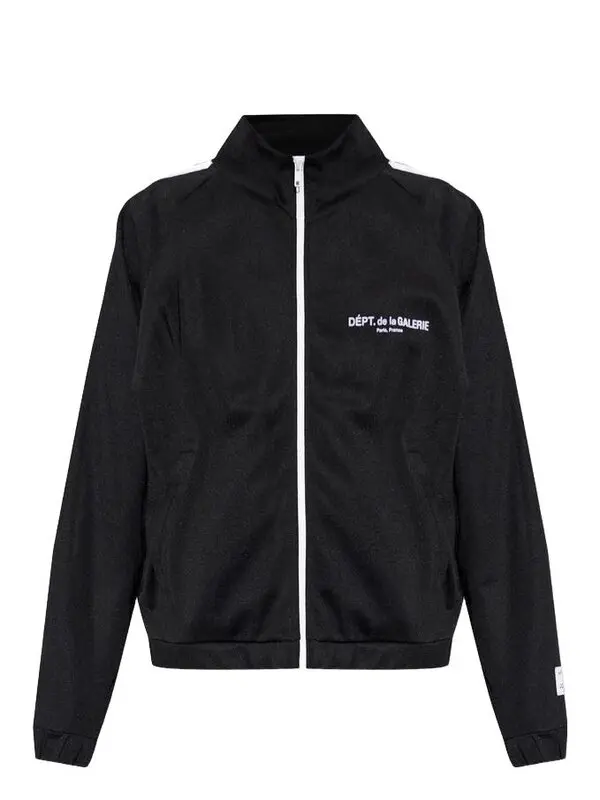 GALLERY DEPT. Logo Print Bomber Jacket - Black