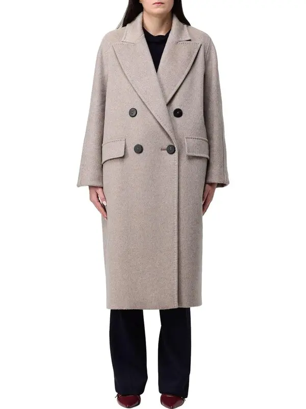 Max Mara Cashmere Overcoat - Multicolor