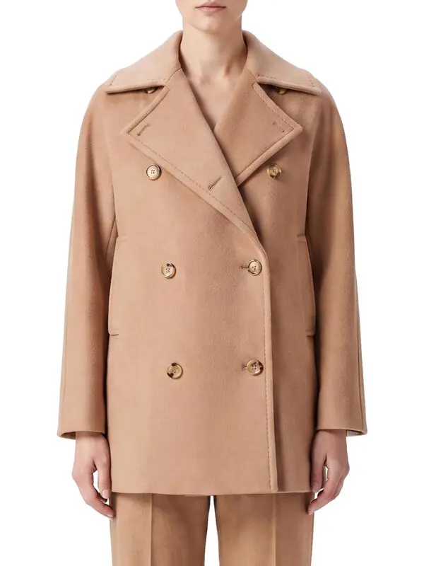 Max Mara Virgin Wool And Cashmere Coat - Cream