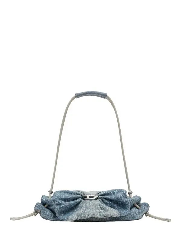 DIESEL® Scrunch Denim Shoulder Bag - Multicolor