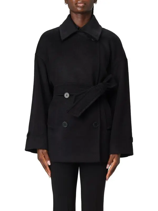 Max Mara Wool Coat - Black