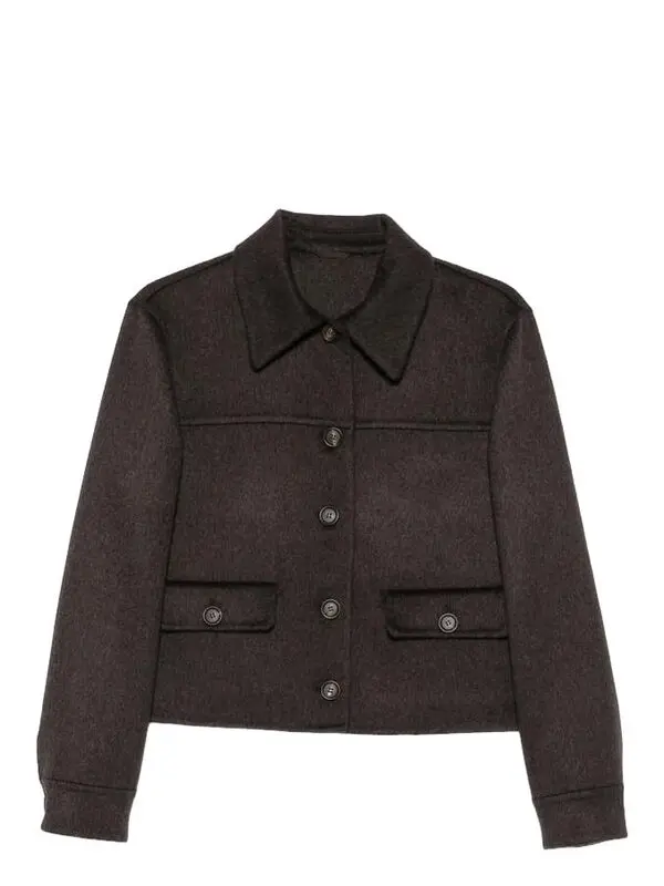 Brunello Cucinelli Jackets Cropped Jackets - Brown