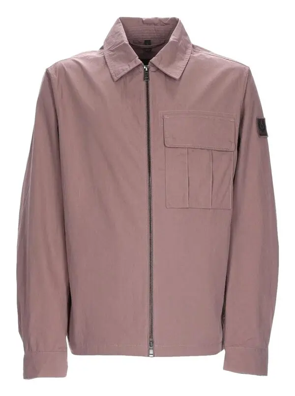 Belstaff Giacca Overshirt Cargo - Cream