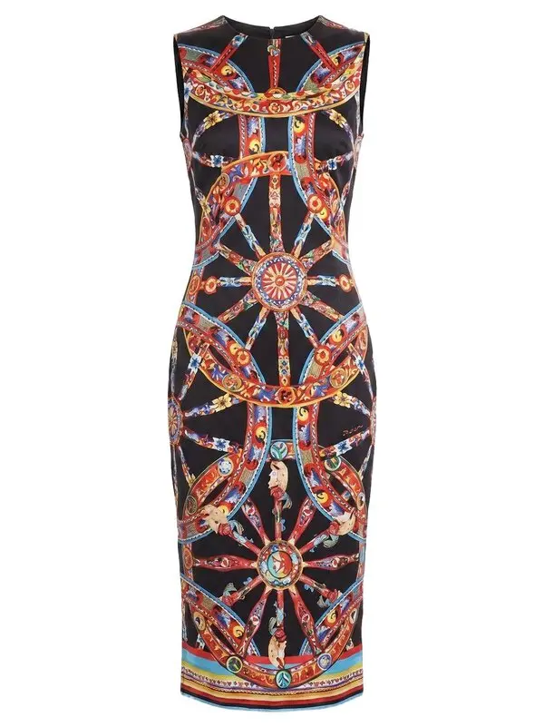 Dolce & Gabbana Printed Dress - Multicolor