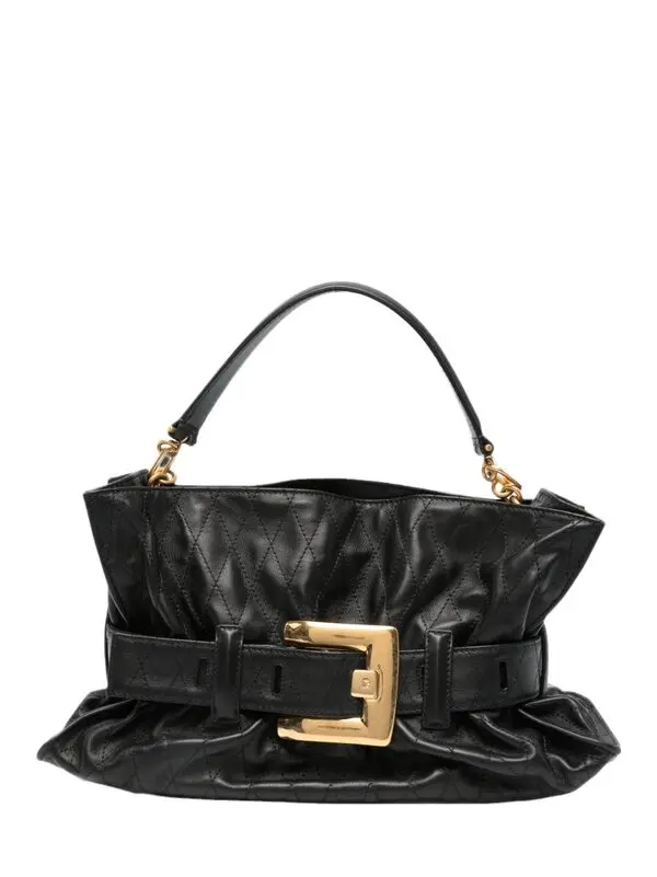 Balmain Anthem Medium Leather Tote - Multicolor