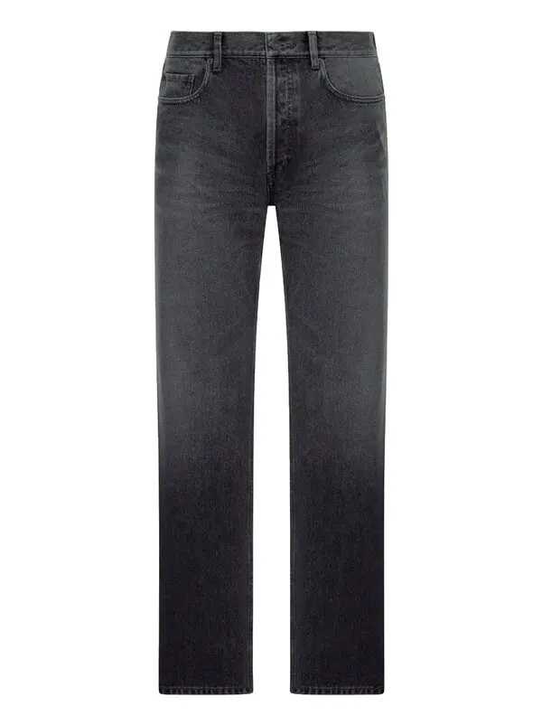 Saint Laurent Mick Long Denim Jeans - Multicolor