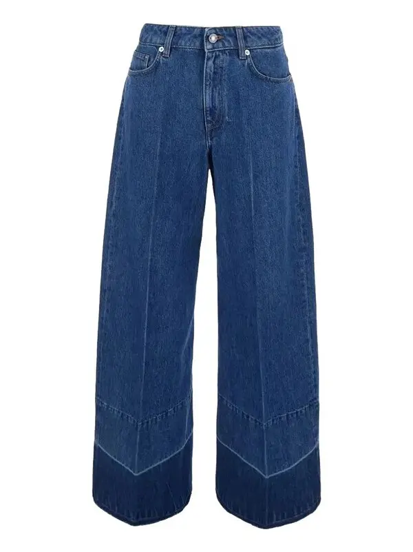 Givenchy Alt Fit Raw Edge Jeans - Multicolor