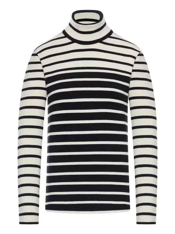 TOTEME Striped Turtleneck Sweater - Multicolor