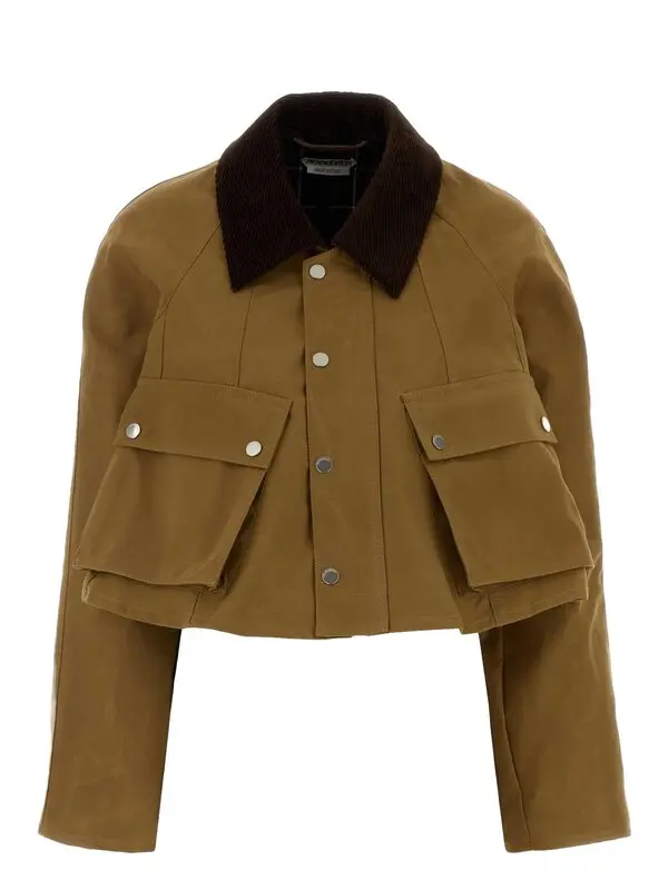 JW Anderson Camel Cotton Jacket - Brown