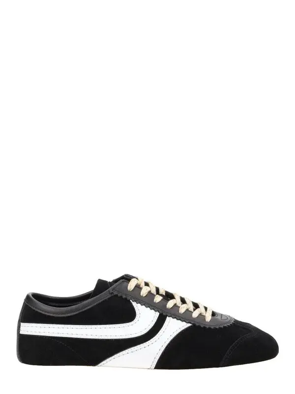 Dries Van Noten Suede Sneakers - Black