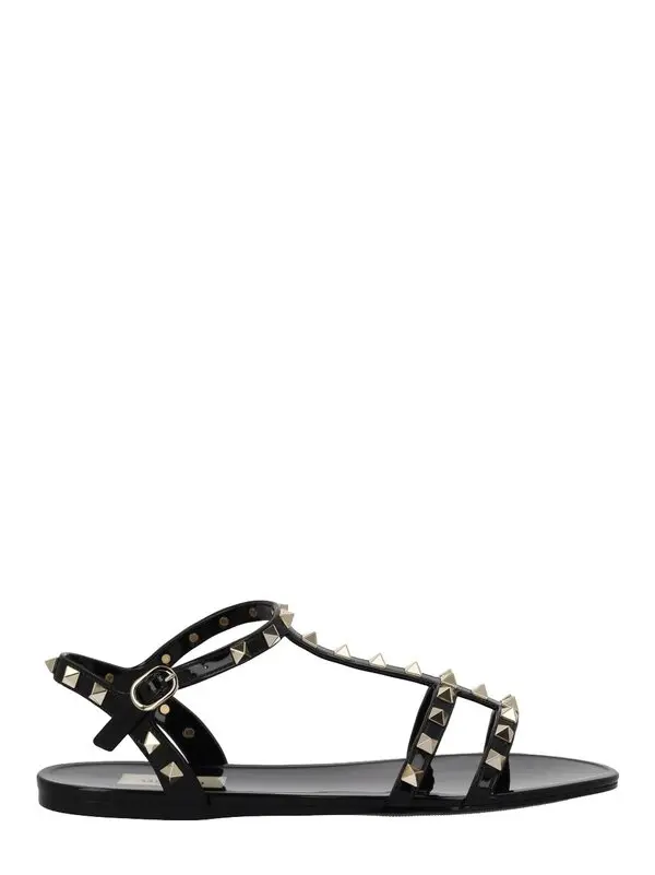 Valentino Garavani Rockstud Sandal - Black