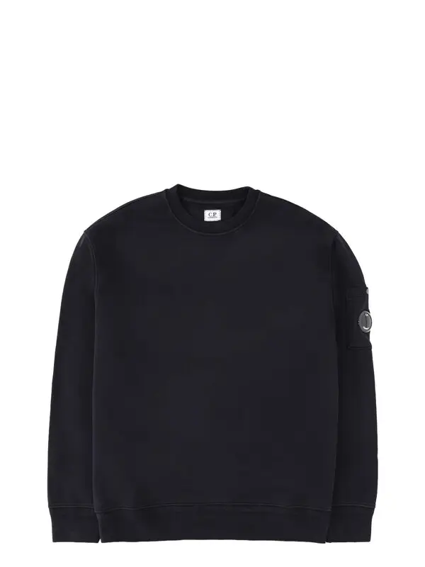 C.P. COMPANY Sweatshirt With Logo - Blue