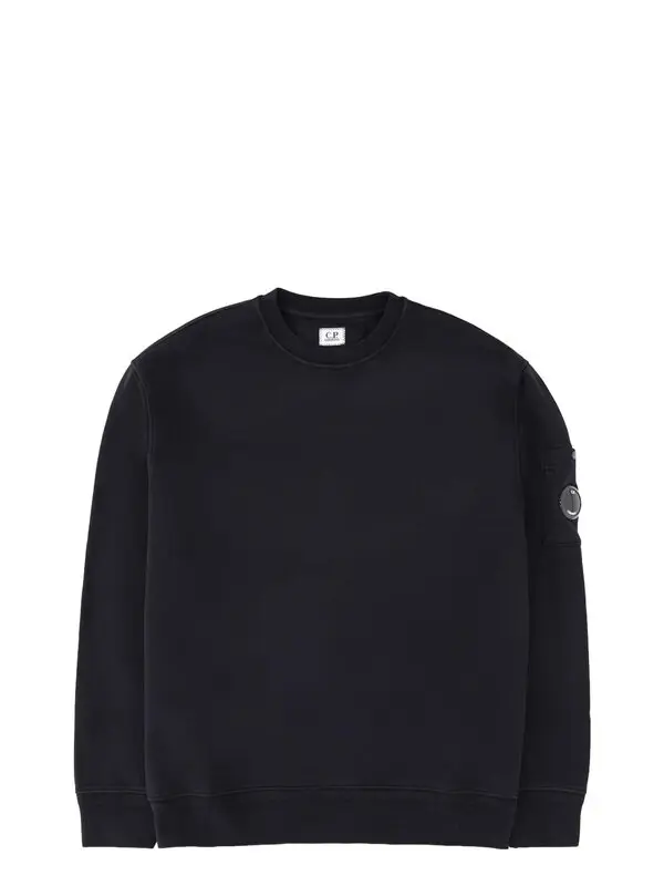 C.P. COMPANY Sweatshirt With Logo - Blue