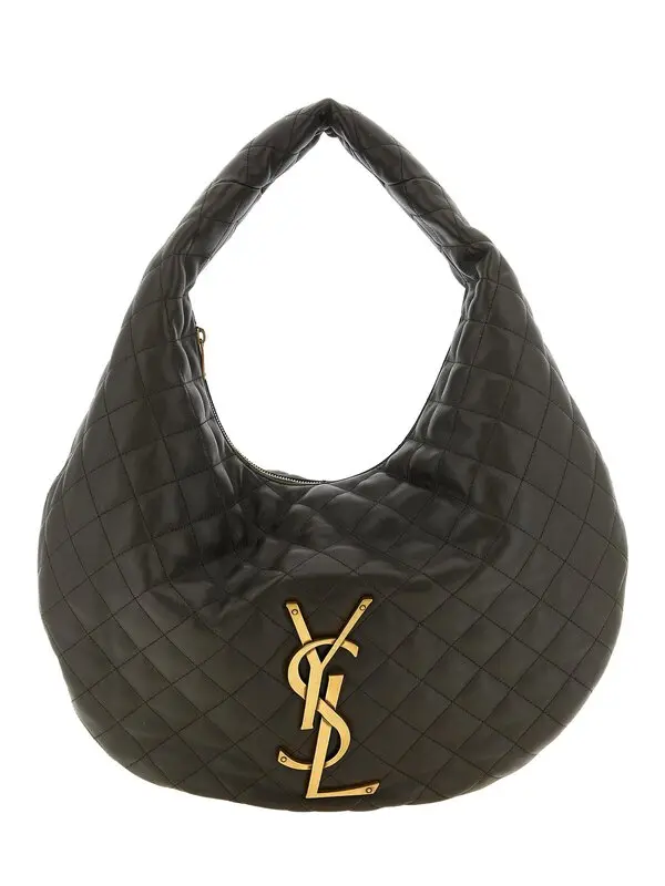 Saint Laurent Hobo Icare Shoulder Bag - Brown