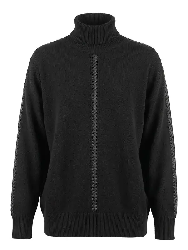 P.a.r.o.s.h Wool Turtleneck Sweater - Multicolor