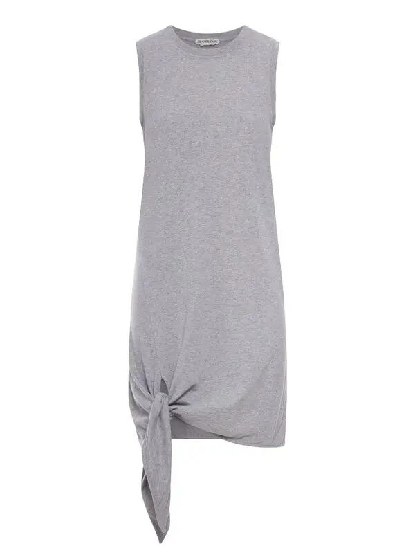 JW Anderson Knotted Hem Dress - Multicolor