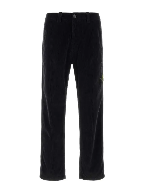 Stone Island Corduroy Pant - Black