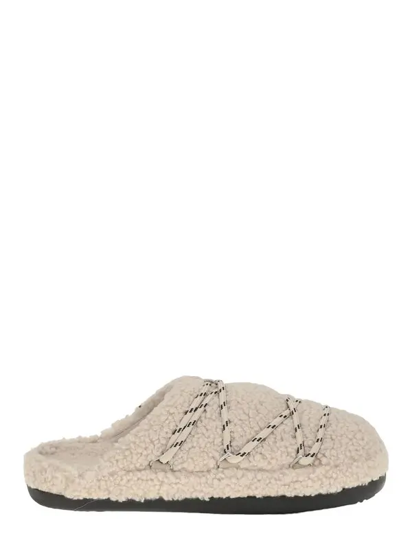 Moon Boot Teddy Slipper - Cream