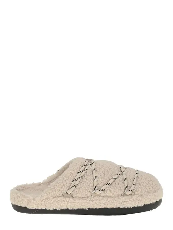 Moon Boot Teddy Slipper - Cream