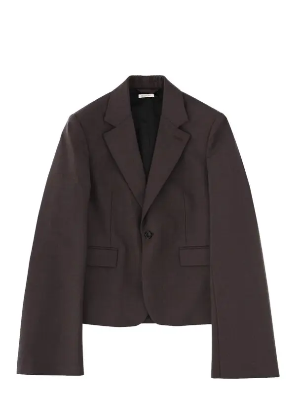 JW Anderson Tailored Wool Blazer - Brown