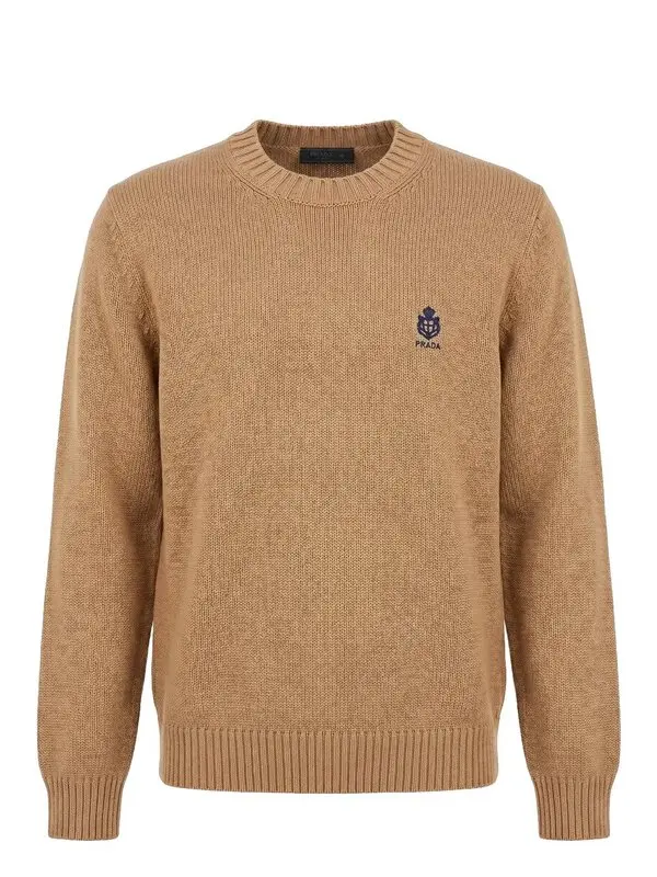 Prada Cotton Round-neck - Multicolor