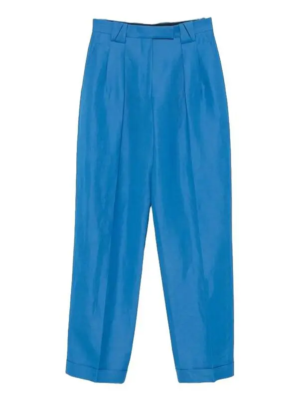 Versace Straight Trousers - Blue
