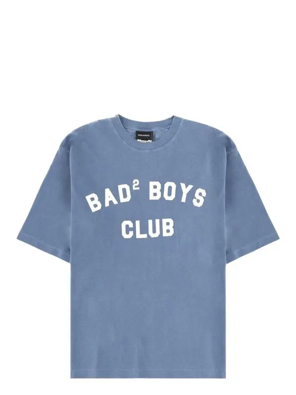 Dsquared2 T-shirt With Embroidery - Blue
