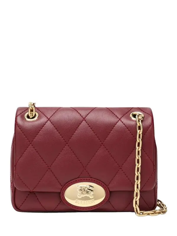 Burberry Strand Medium Bag Burgundy - Red