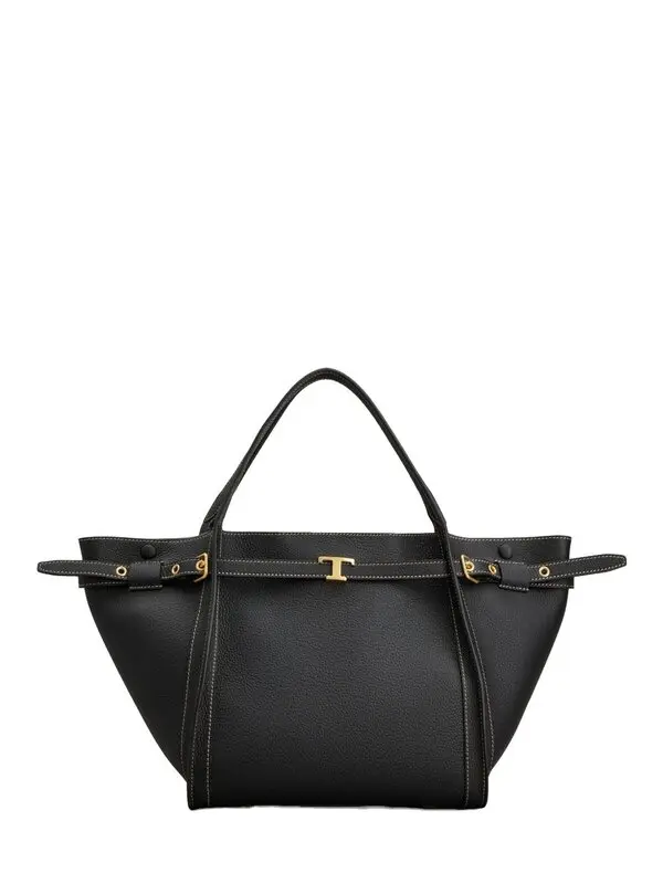 TOD'S T Timeless Small Leather Tote Bag - Multicolor