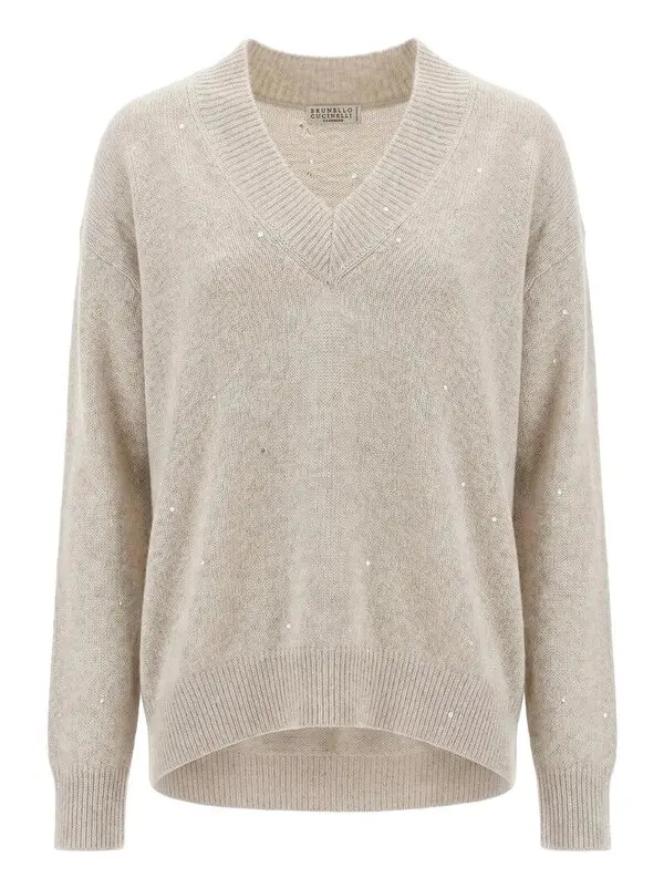Brunello Cucinelli V-neck Sweater - Multicolor