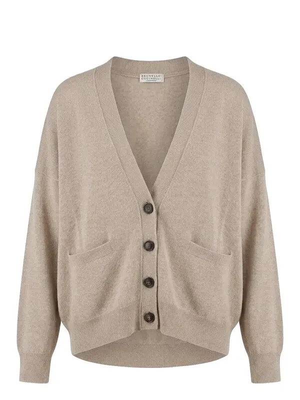 Brunello Cucinelli Cashmere Cardigan - Multicolor