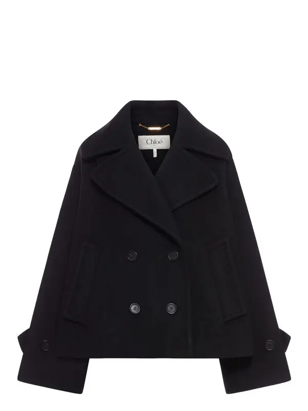 Chloé Wool Coat - Multicolor